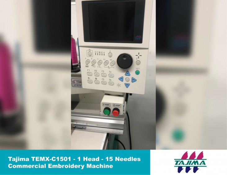 Tajima TMEX-C1501 - 1 Head - 15 Needles